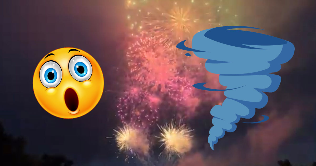 Tornado Siren Blares During Fireworks Show, Straight To Finale. - The Novice Pyro