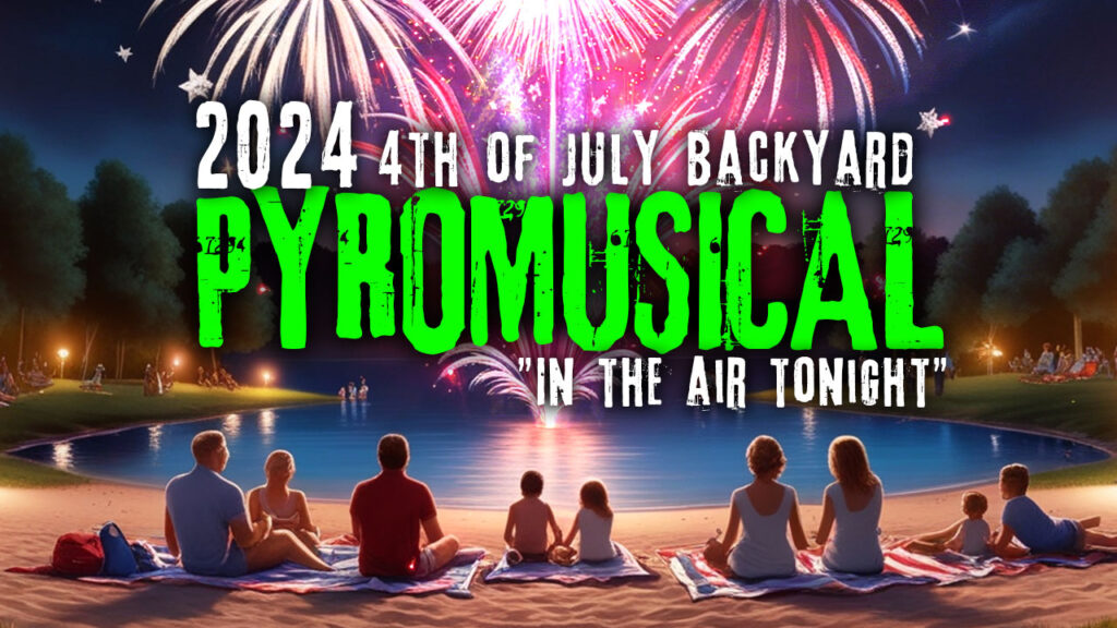 MY BEST SHOW YET! 2024 4th of July Fireworks Pyromusical Show - "In The ...